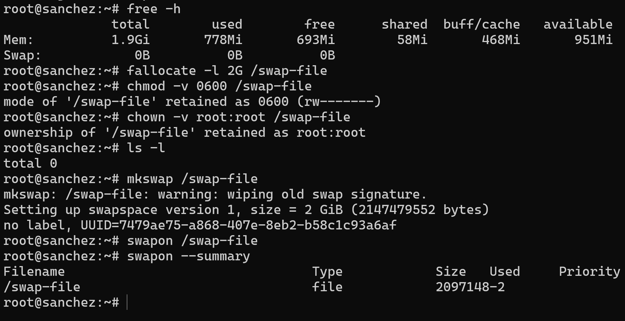Linux Swap File Blog admin intelligence de