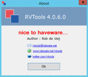 RVTools - mächtiges VMware Tool - blog.admin-intelligence.de