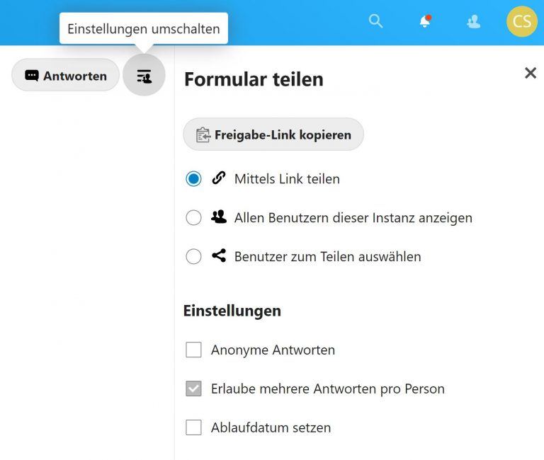 Nextcloud Forms - Umfragen leicht gemacht - blog.admin-intelligence.de