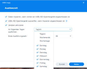 Synology NAS, USB Copy - blog.admin-intelligence.de