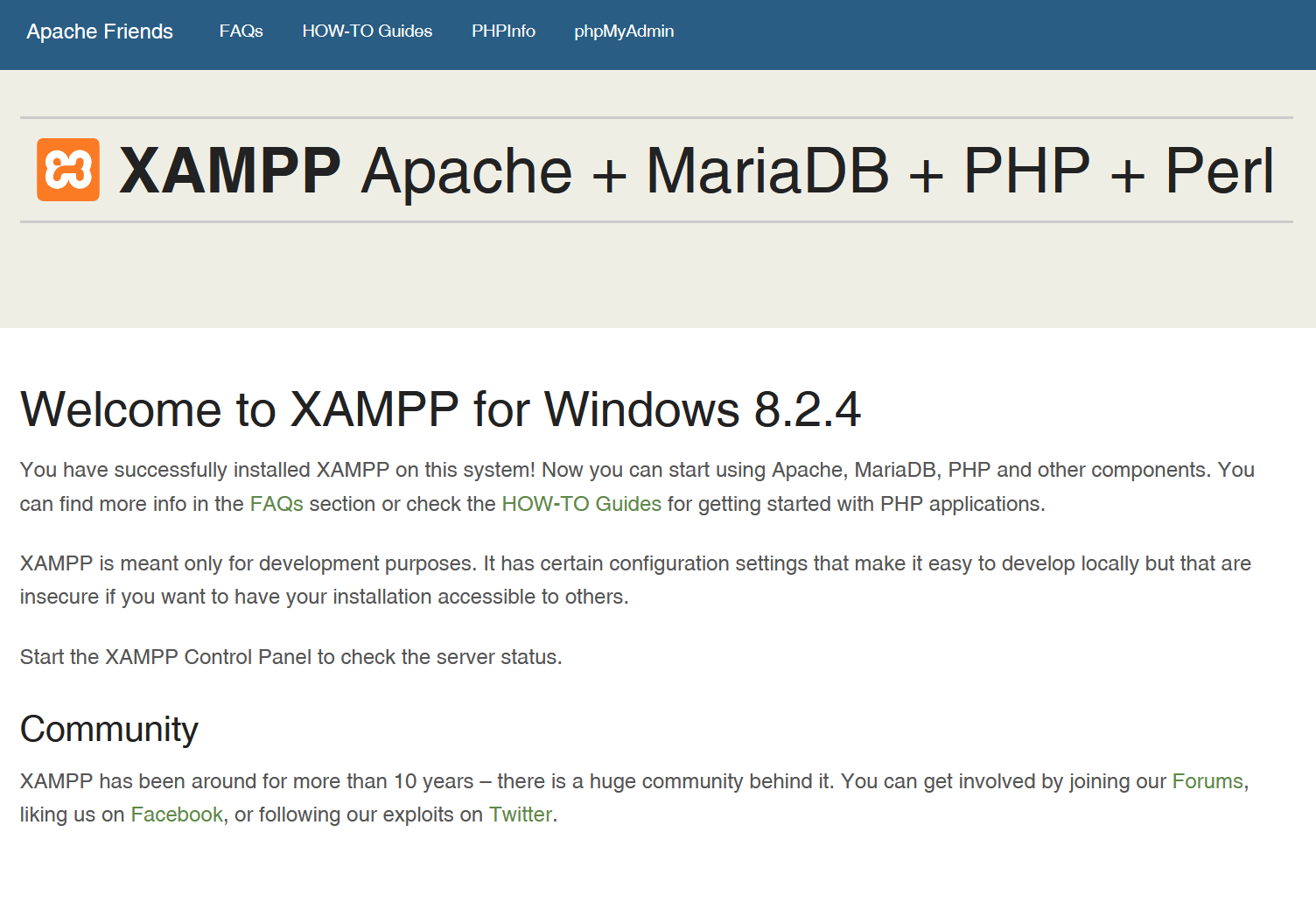 XAMPP - Der einfachste Weg zum eigenen Apache-Webserver - blog.admin ...