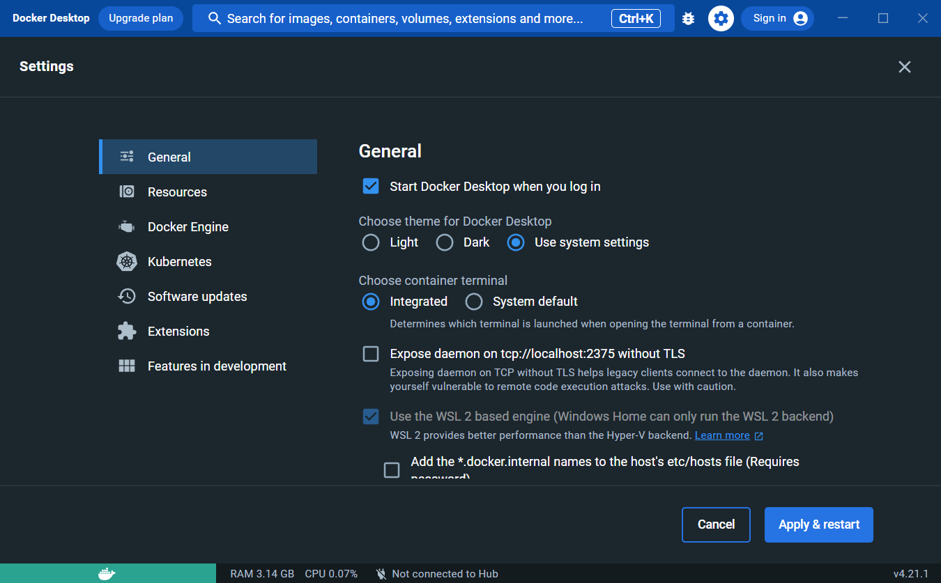 Nextcloud Server unter Windows betreiben, mit Docker Desktop - blog.admin-intelligence.de