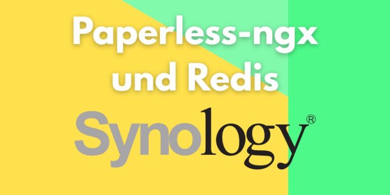 Paperless-ngx und Redis auf Synology DSM 7.2 Container Manager mit ...