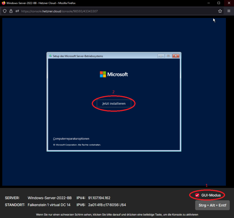 Windows Server 2022, ein Leitfaden zur Erstellung bei Hetzner - blog.admin-intelligence.de