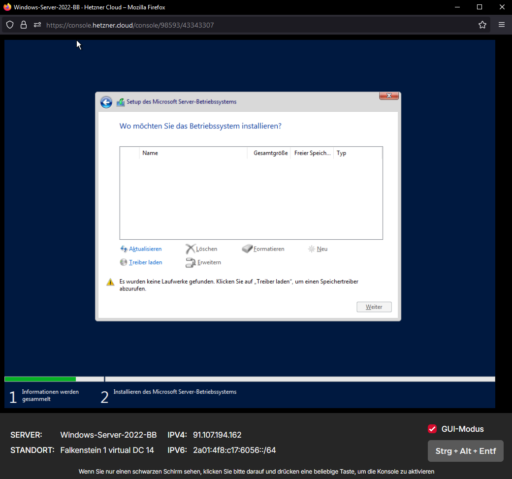 Windows Server 2022, ein Leitfaden zur Erstellung bei Hetzner - blog.admin-intelligence.de