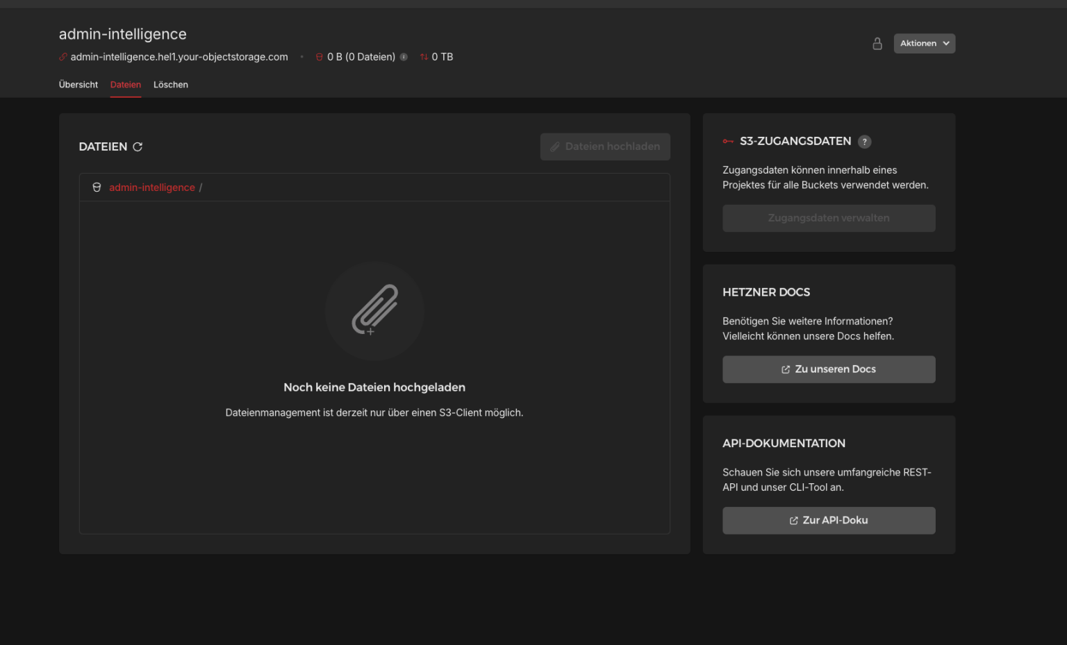 Mount Hetzner Object Storage As A Local File System And Comparison With Amazon S3 Blog Admin