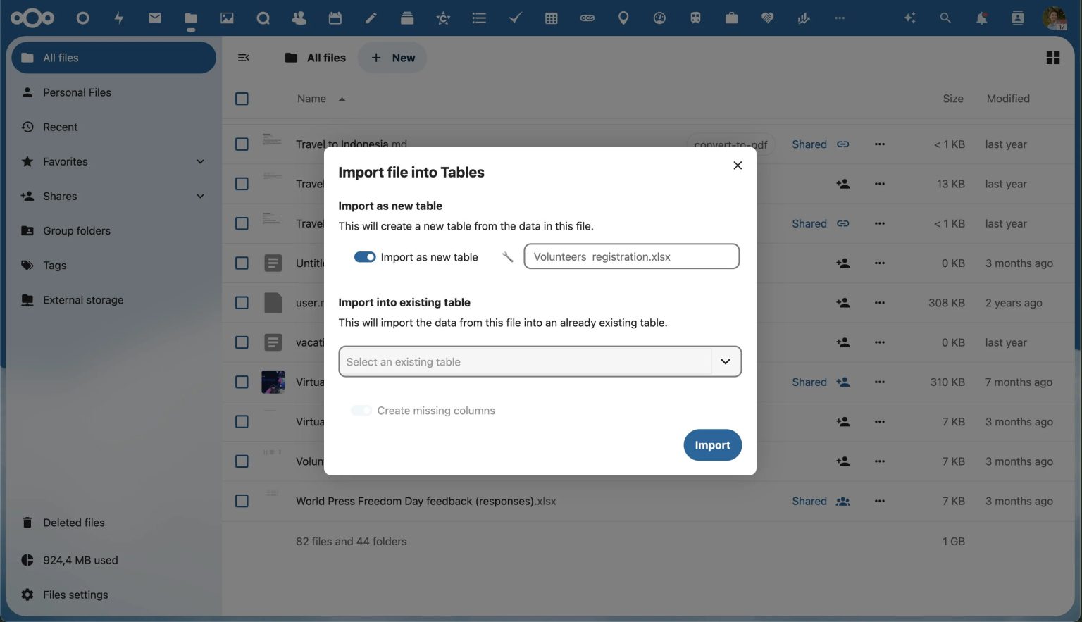 Nextcloud Tables: Ohne Code eigene Apps erstellen - blog.admin-intelligence.de