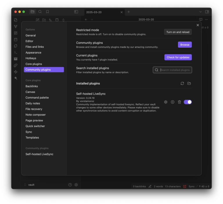 Selbsthosting von Obsidian mit CouchDB: Kostenlose Synchronisation einrichten - blog.admin ...