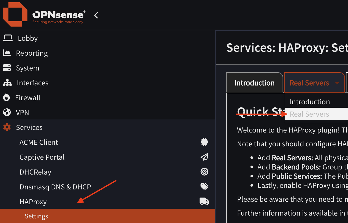 HAProxy auf OPNsense - Schritt für Schritt - blog.admin-intelligence.de